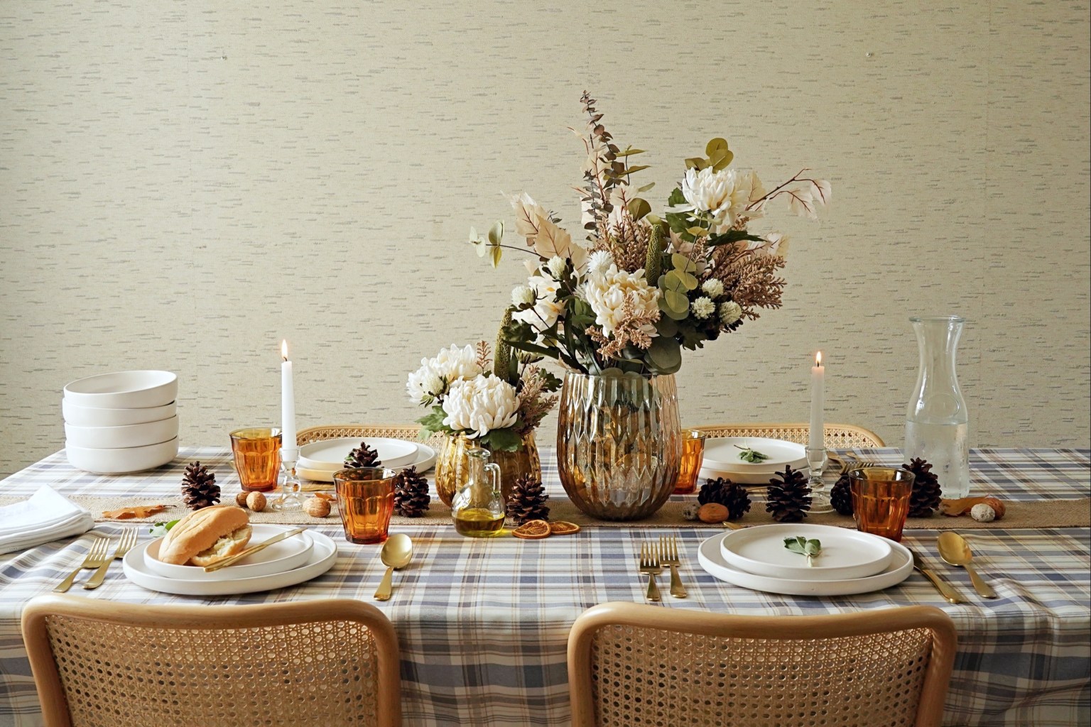 A Modern Fall Harvest Tablescape – Kitchen Stuff Plus